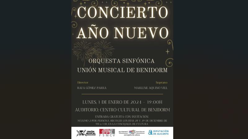 Agotadas en tres horas las invitaciones para el Concierto de Año Nuevo de la Unión Musical con ...
